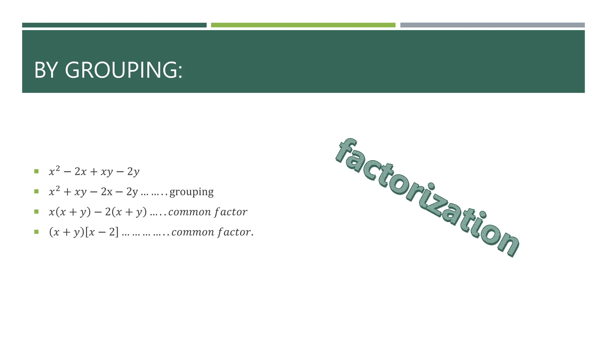 FACTORIZATION 9.pptx