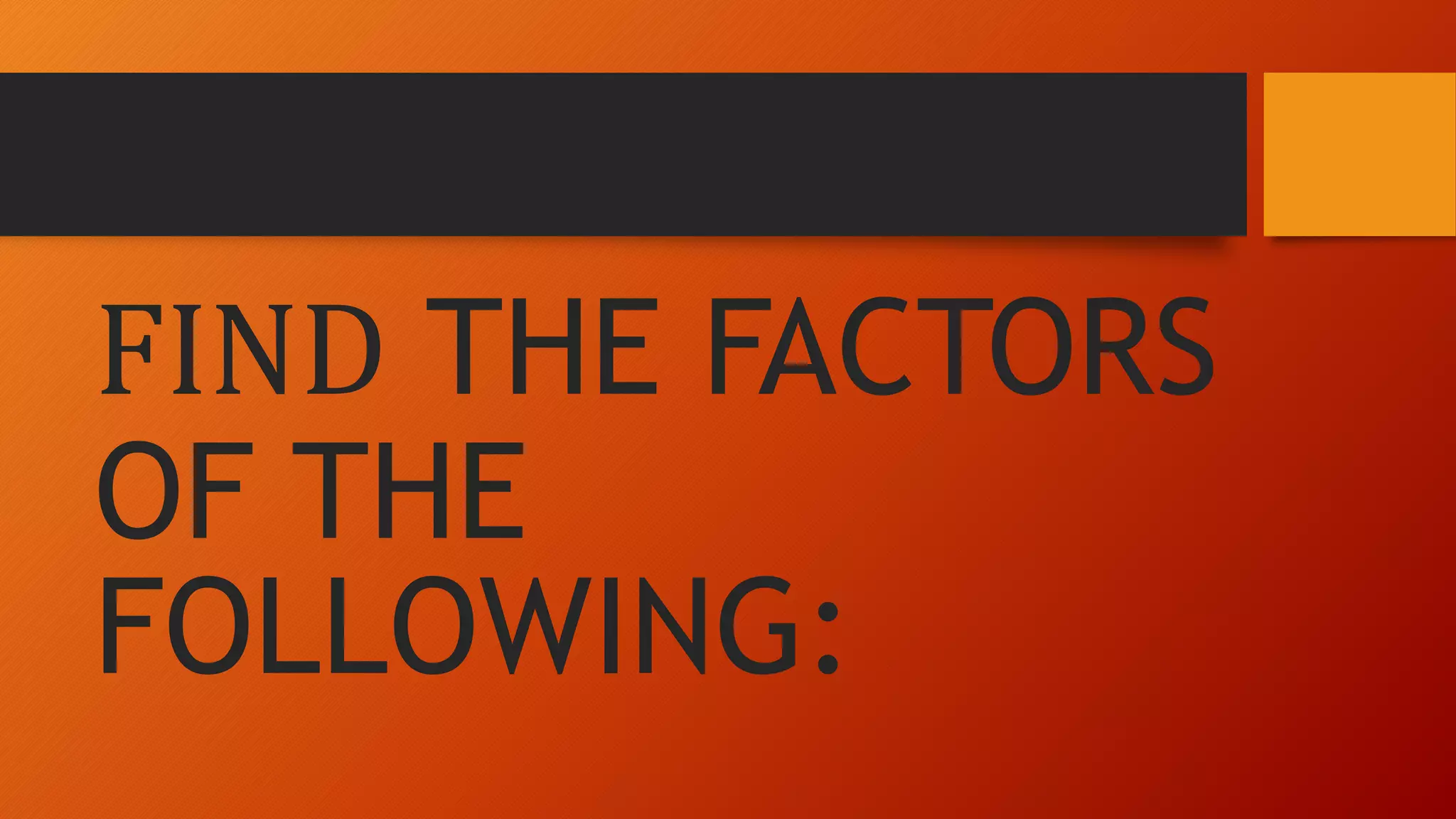 Factorization Of Polynomials And Quadratic Equation Pptx Science