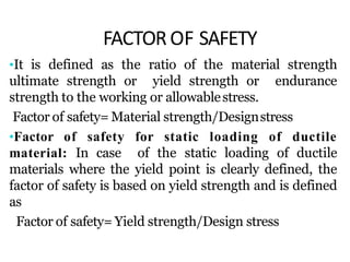 Factor of safety | PPT