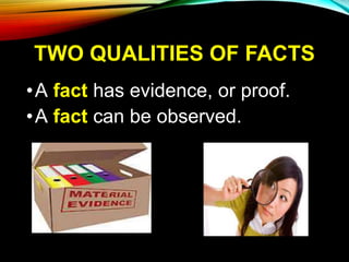 Fact or opinion | PPTX