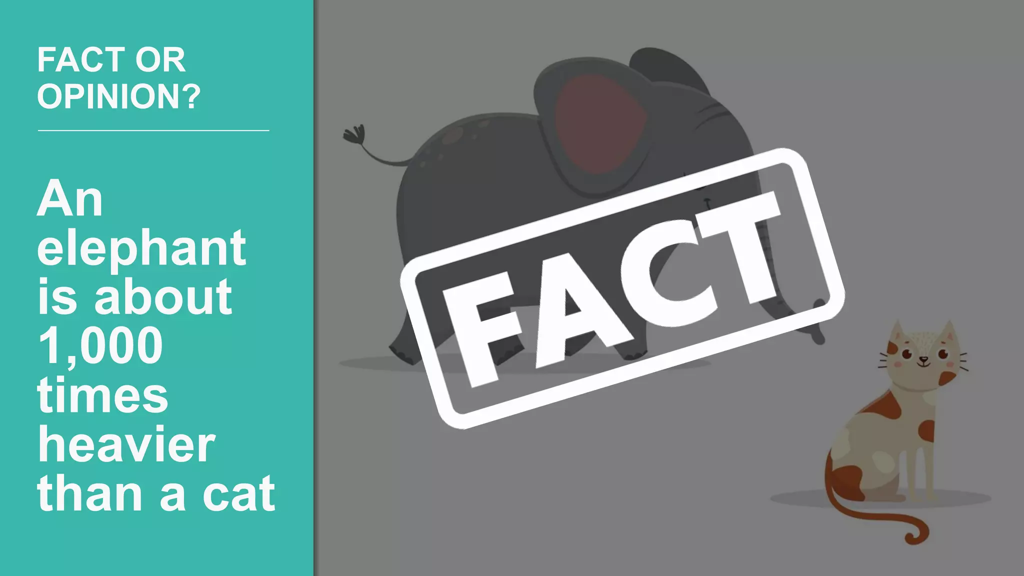 Fact or opinion power point | PPT