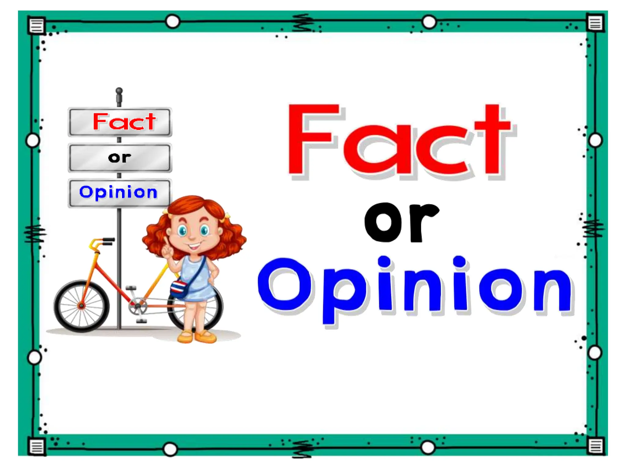 Fact or Opinion PowerPoint and distinguising fact from opinion | PPTX ...