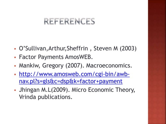 Factor payment | PPTX