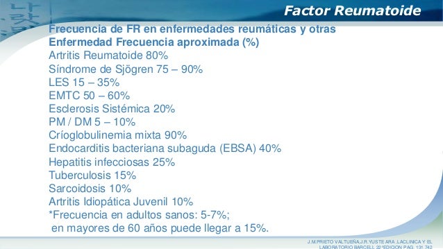 Factor reumatoide