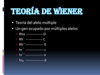 Grupos Sanguíneos Factor Rh | PPTX