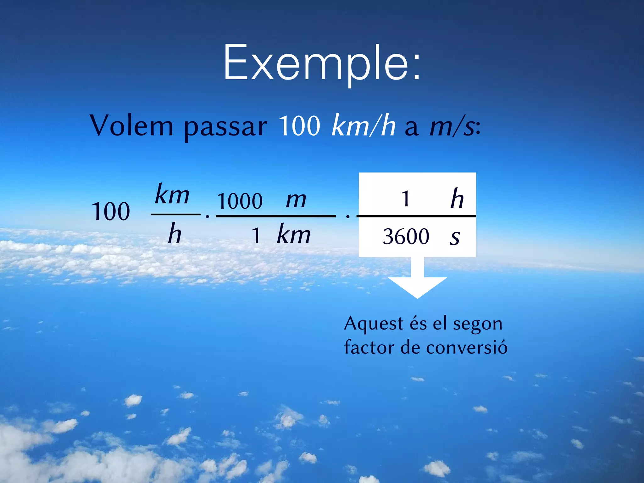 Factors de conversió | PPT