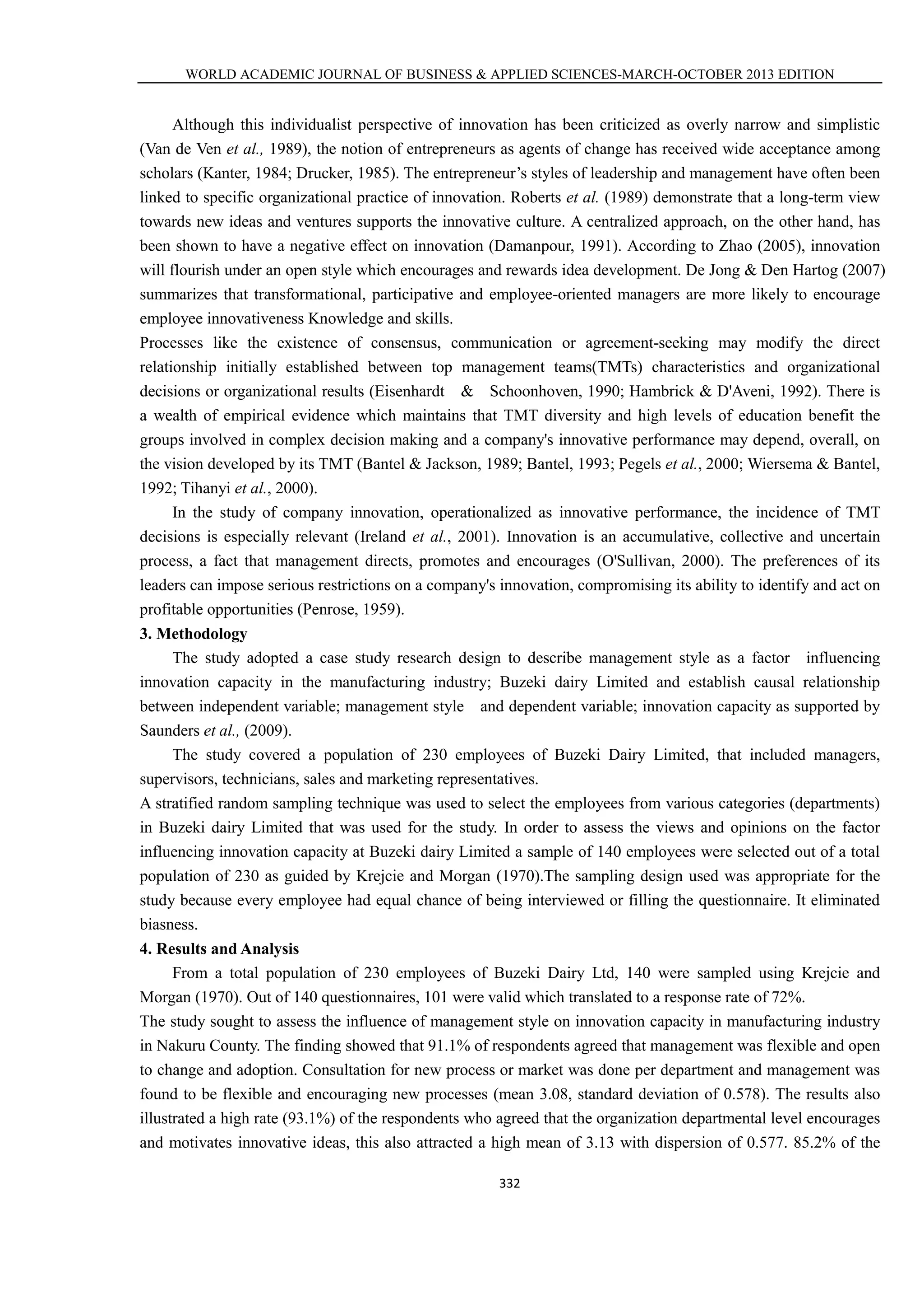 Factors affecting innovation capacity... | PDF