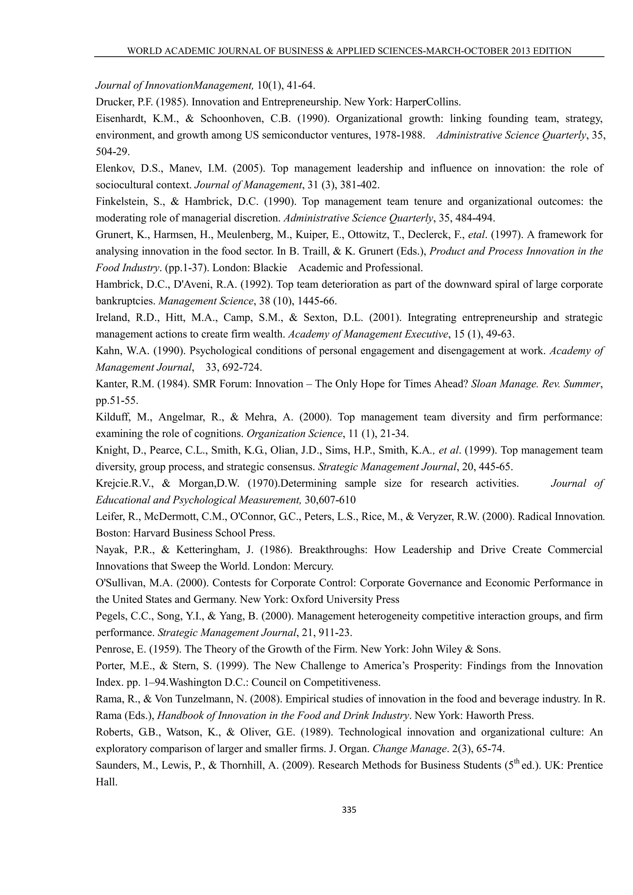 Factors affecting innovation capacity... | PDF