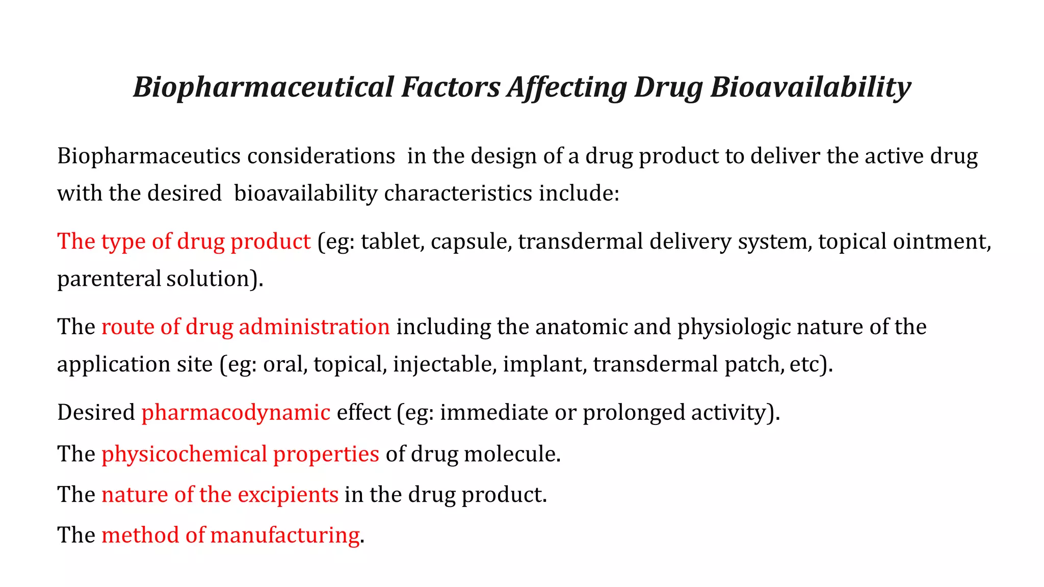 biopharmaceutical factors affecting drug bioavailability.pptx