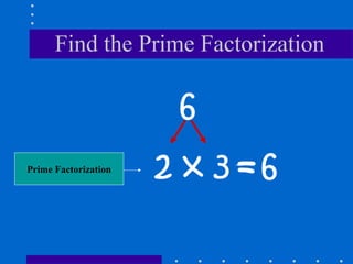 Factors and prime numbers for the grade 5 | PPT