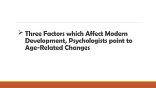 Factors affecting Development of Children | PPTX