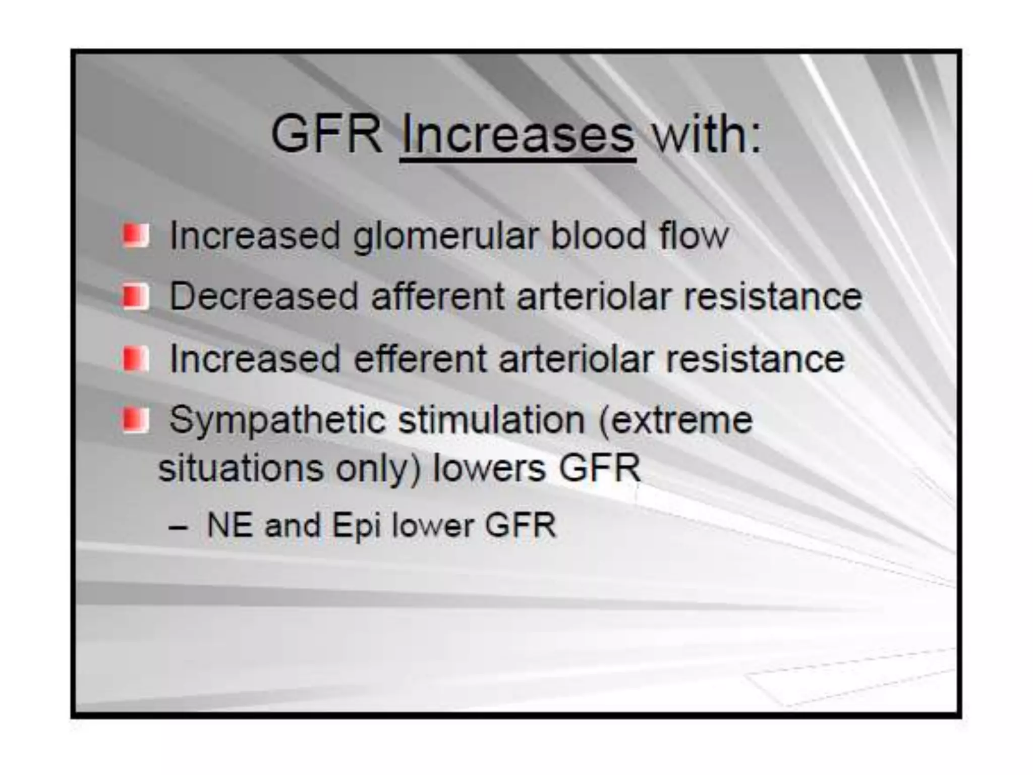 Factors Affecting G.F.R. | PPTX