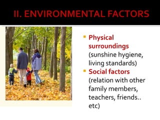 Factors Affecting Growth & Development of children | PPT