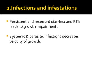 Factors Affecting Growth & Development of children | PPT