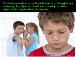 Factors Affecting Growth & Development of children | PPT