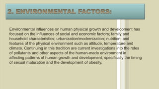 Factors affecting-human-development | PPT