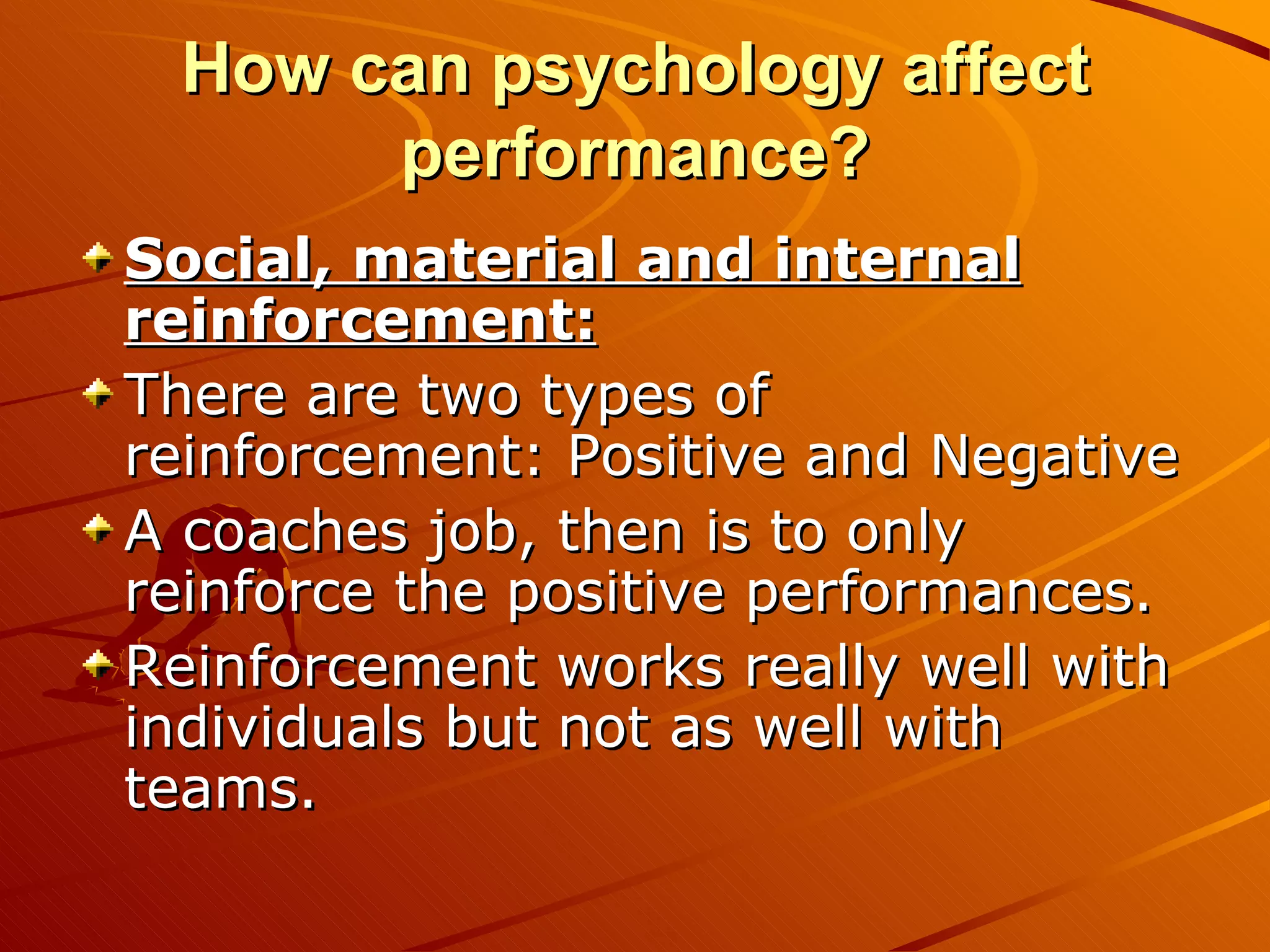 Core 2 Factors affecting performance psychology | PPT | Mental Health ...