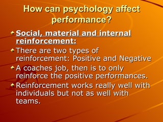 Core 2 Factors affecting performance psychology | PPT | Mental Health ...