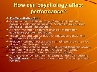 Core 2 Factors affecting performance psychology | PPT | Mental Health ...