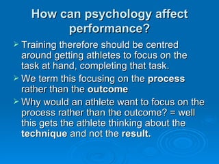 Core 2 Factors affecting performance Psychology | PPT