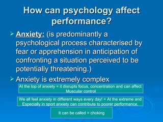 Core 2 Factors affecting performance Psychology | PPT