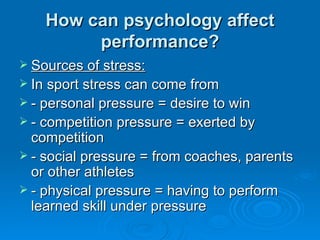 Core 2 Factors affecting performance Psychology | PPT