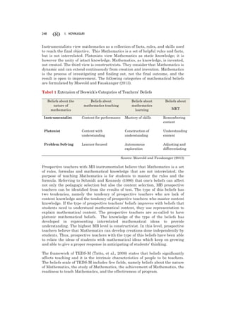 factors-affecting-the-development-of-mathematical-knowledge-for ...