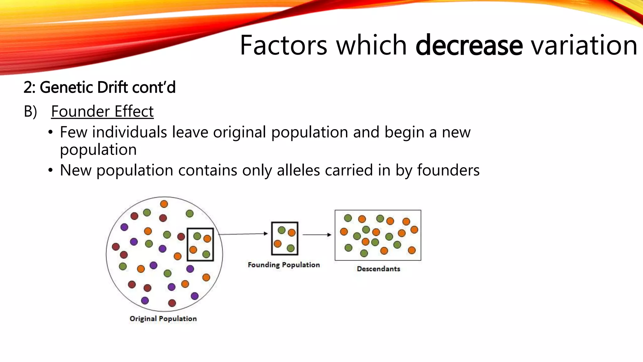Factors affecting variation and evolutionary pathways | PPTX