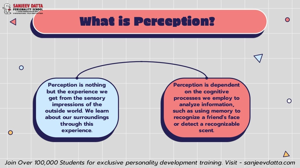 Factors of Perception that Influence Your Personality | PPT