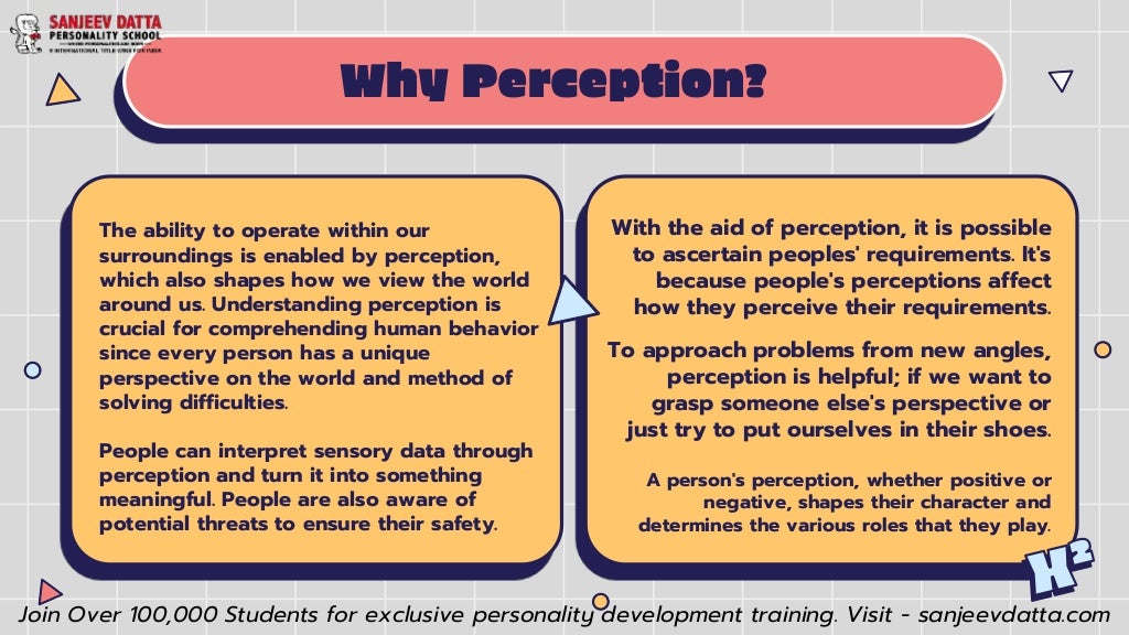 Factors of Perception that Influence Your Personality | PPT