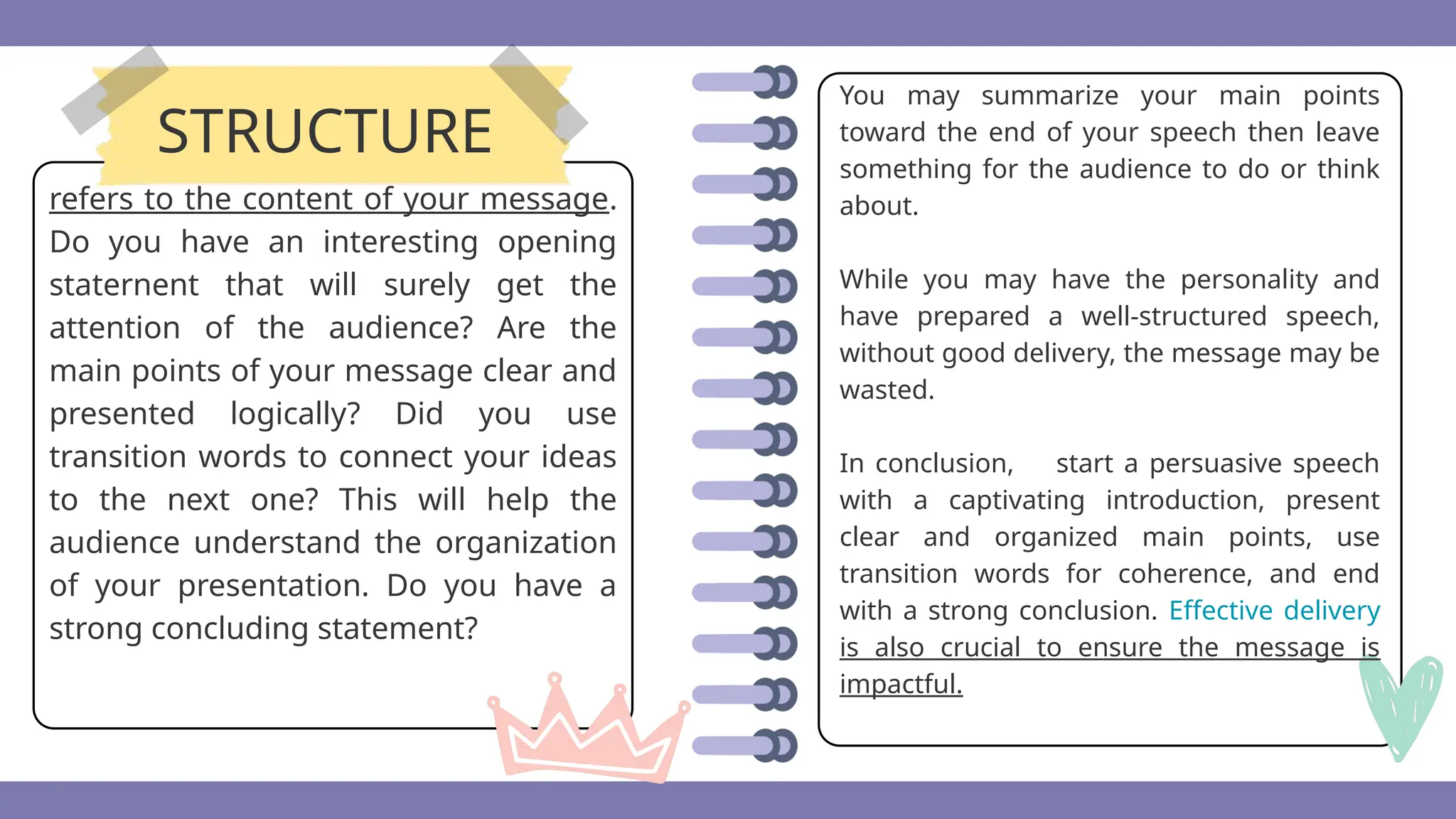 Factors-of-Public-Speaking Lesson for grade 10 | PPTX