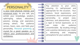 Factors-of-Public-Speaking Lesson for grade 10 | PPTX