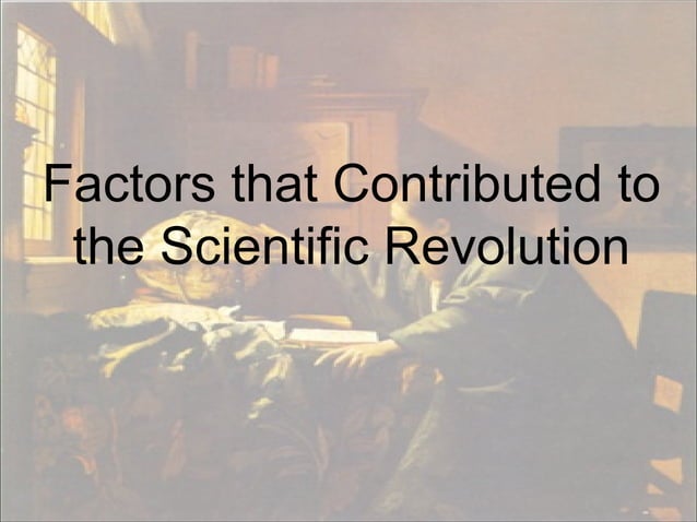 Scientific Revolution Power Point | PPT