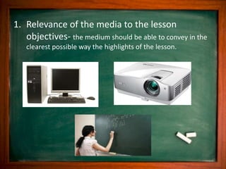Factors to-be-considered-in-selecting-instructional-media | PPTX