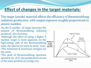 Factors affecting xray tube pptx | PPTX
