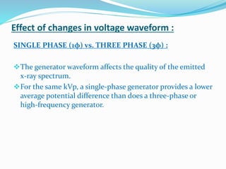 Factors affecting xray tube pptx | PPTX