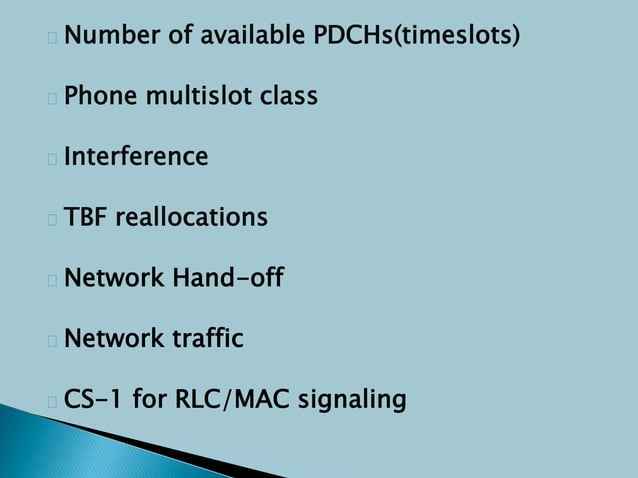 Factors affecting 2g data speed | PPT