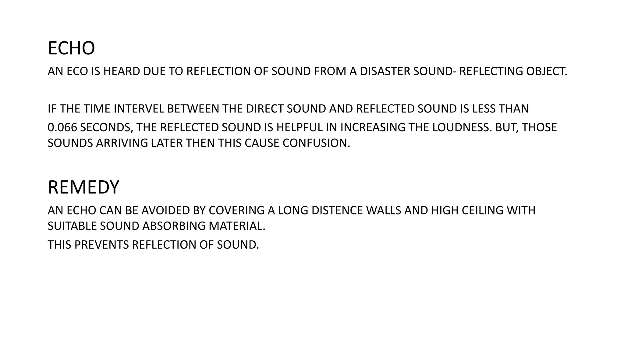 Factors affecting acoustic of building and their remedies | PPTX