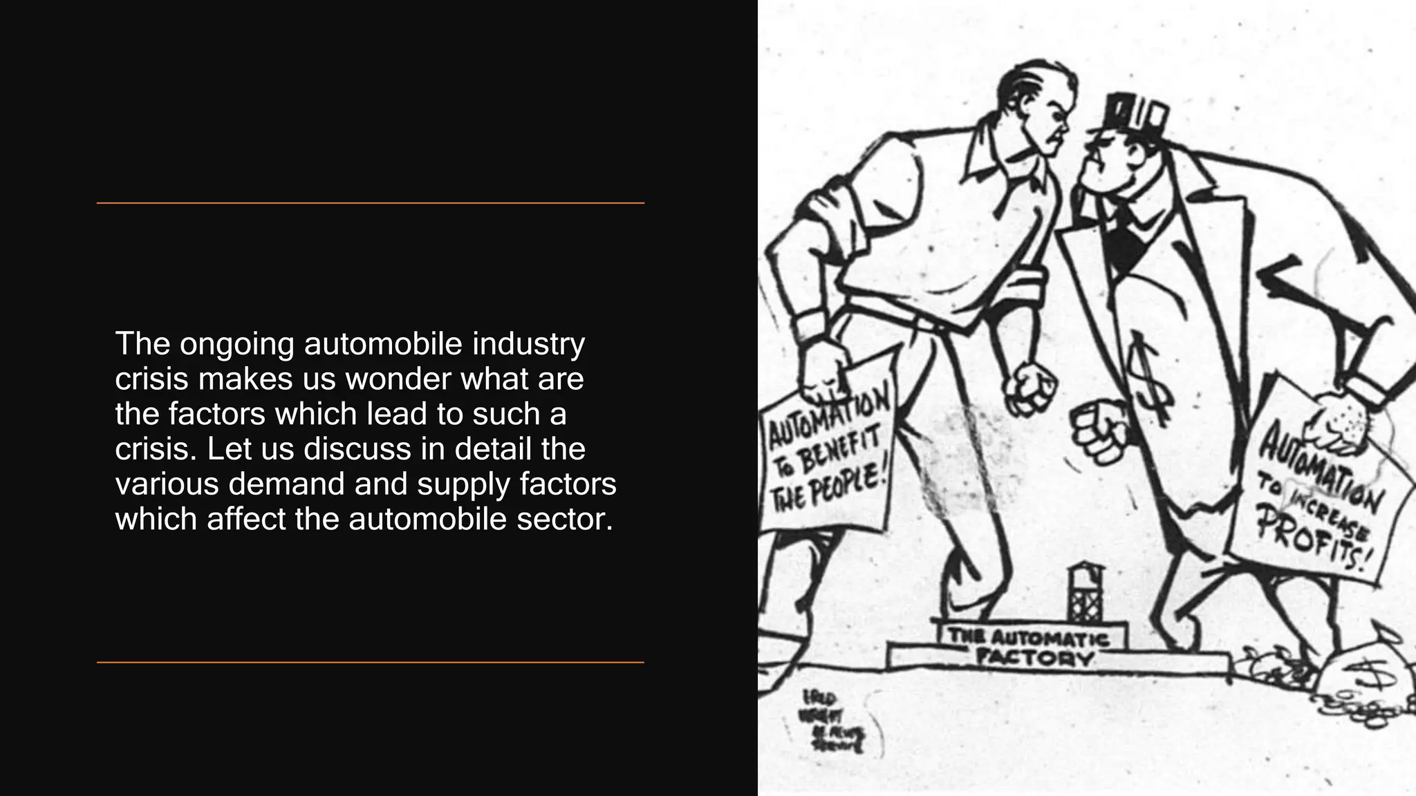Factors affecting automobile industry in economics | PPTX