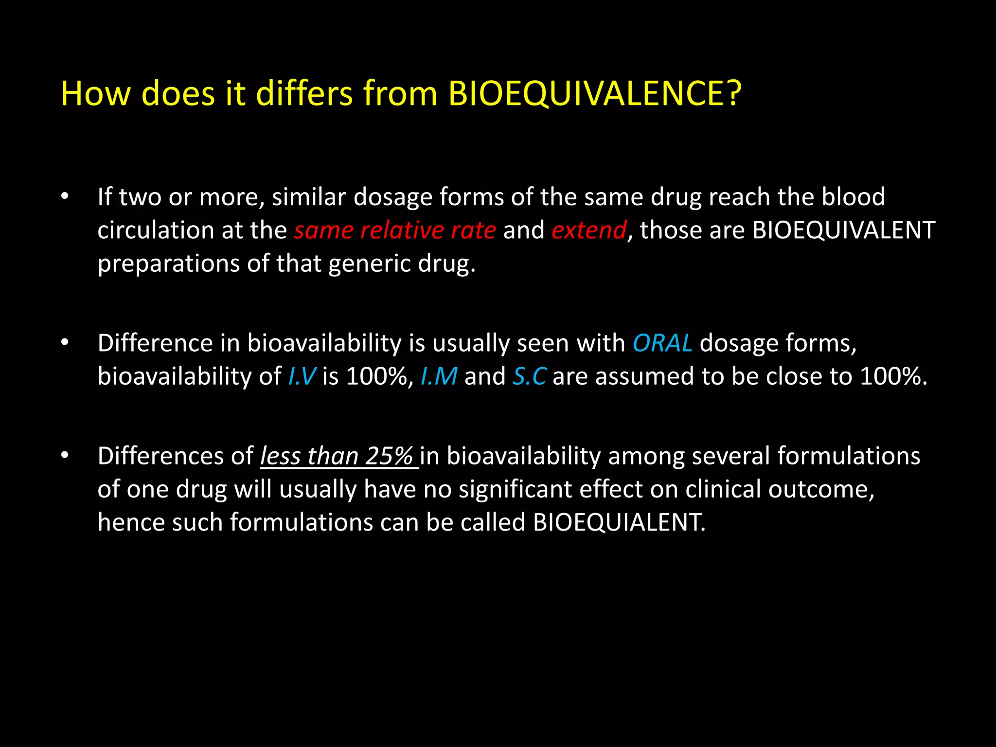 Factors affecting bioavailability. | PPTX