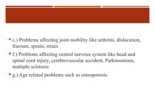 Factors affecting Body Alignment (Mobility & Immobility)pptx | PPTX