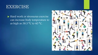 Factors affecting body temperature | PPTX