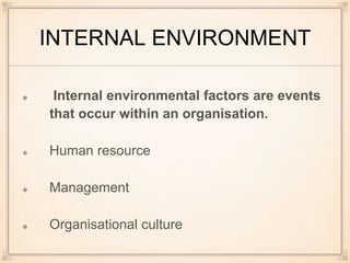 Factors affecting business environment | PPTX
