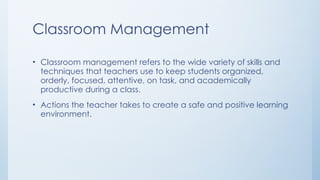 Factors Affecting Classroom Management........pptx