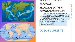 FACTORS AFFECTING CLIMATE.pptx | Weather | Science