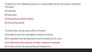 Factors affecting climate QUIZ 15 items.pptx