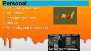 Factors affecting consumer behavior | PPT