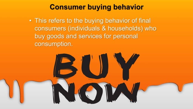 Factors affecting consumer behavior | PPT