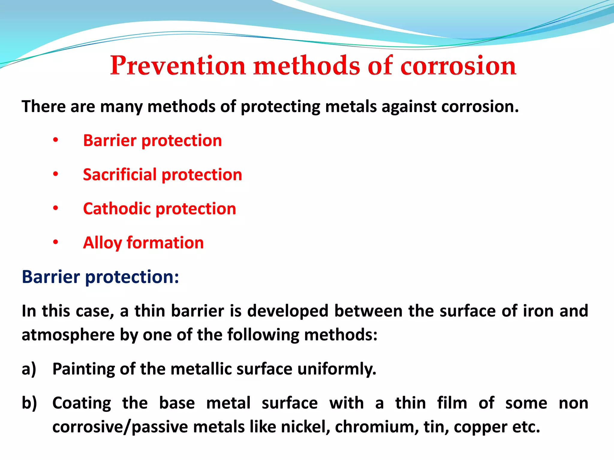 Factors affecting corrosion & control measures | PDF