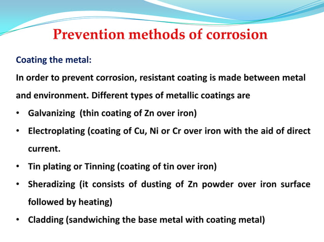 Factors affecting corrosion & control measures | PDF | Science